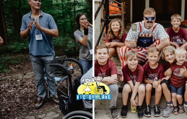 The Fredericks' First Time to Serve - Victory Lane Camp